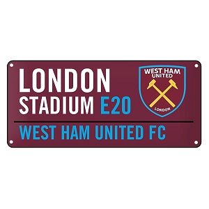 West Ham Colour Street Sign