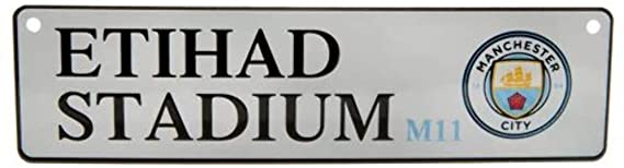 Manchester City 3D Window Hanging Sign