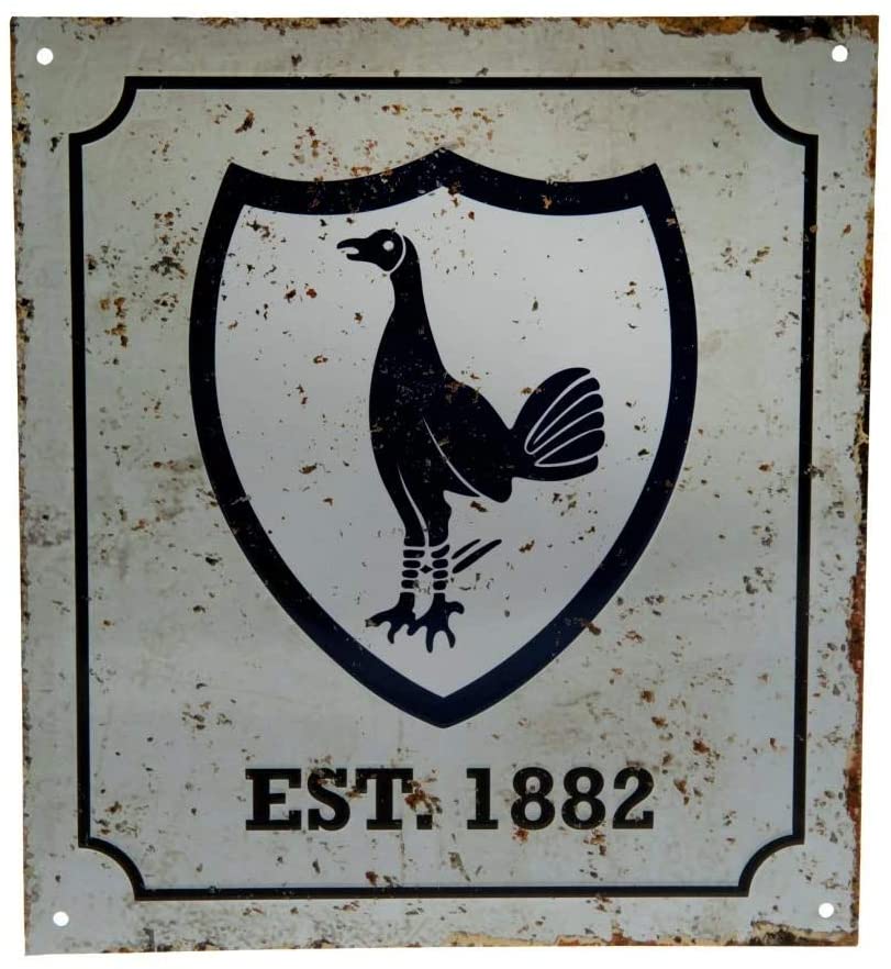 Tottenham Retro Logo Sign