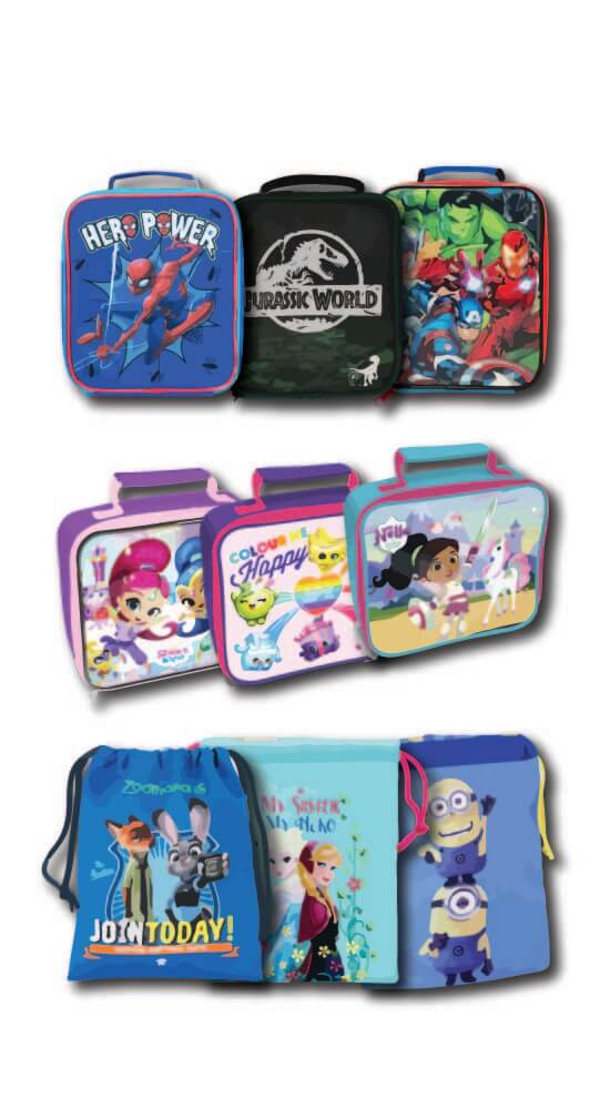 Characters :: Lunch Bags