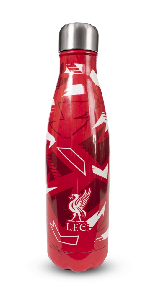 Liverpool 500ml Stainless Steel Thermal Bottle - Red