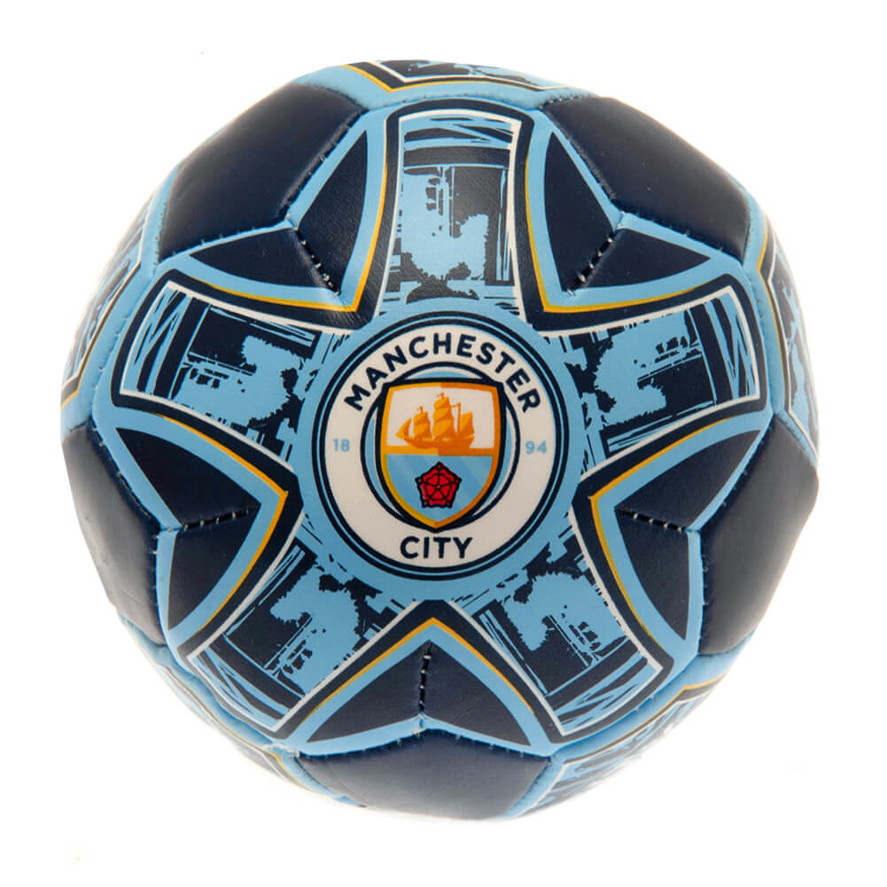 Manchester City 4 Inch Mini Soft Ball