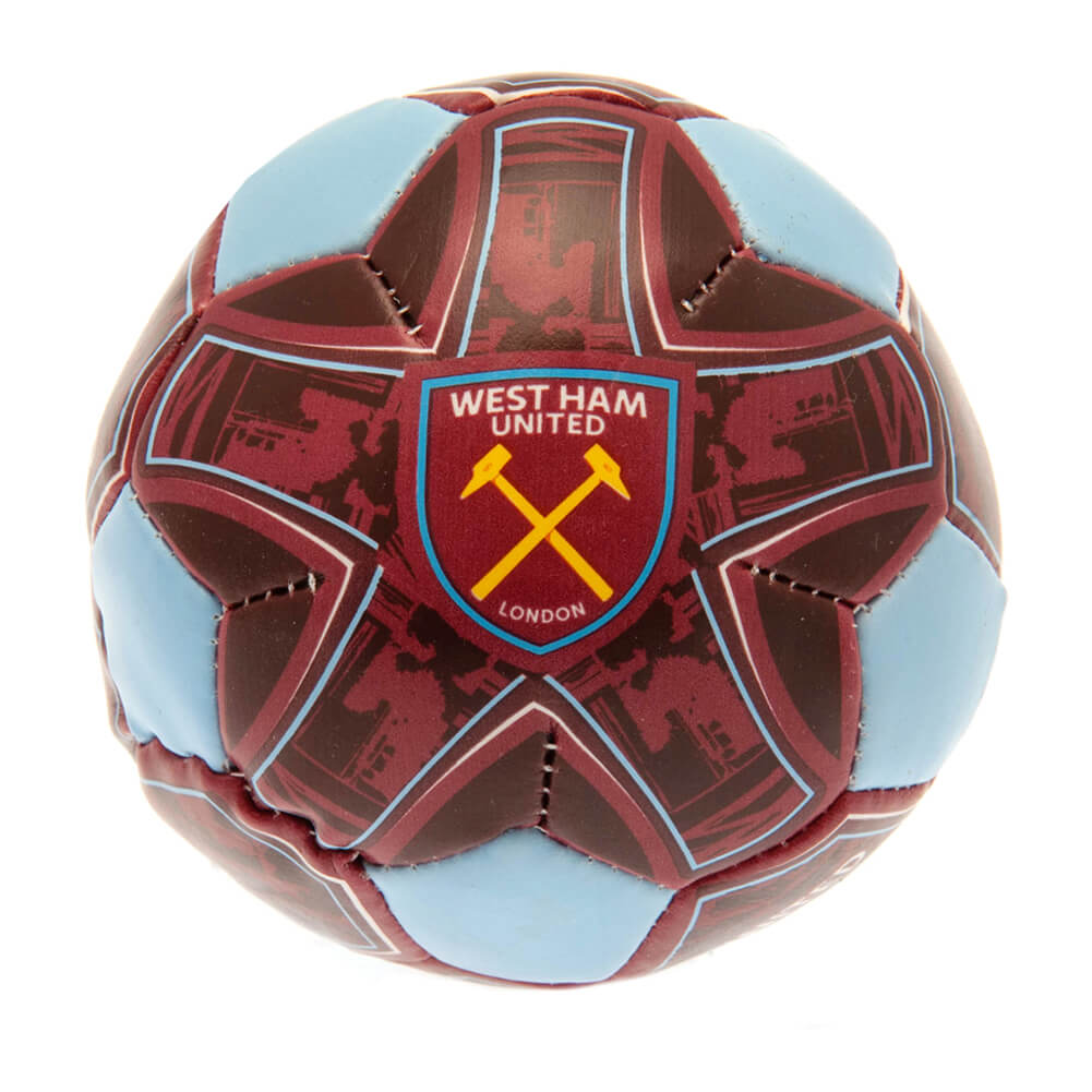 West Ham 4 Inch Mini Soft Ball