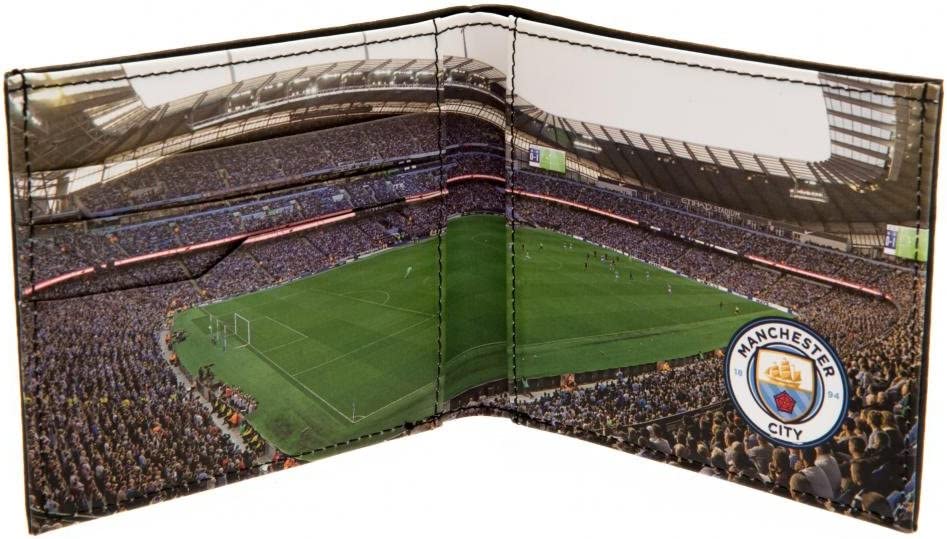 Manchester City Stadium Leather Wallet